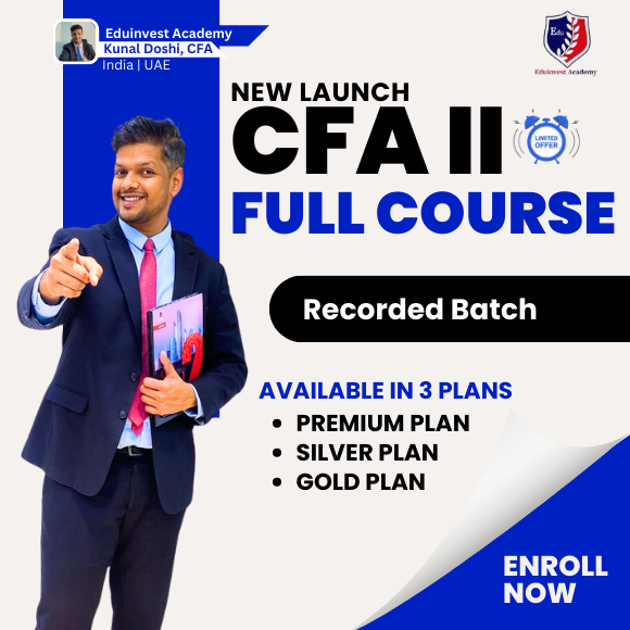 CFA Level 2- Full Course 2025 Premium (Pre-Recorded) – Eduinvest